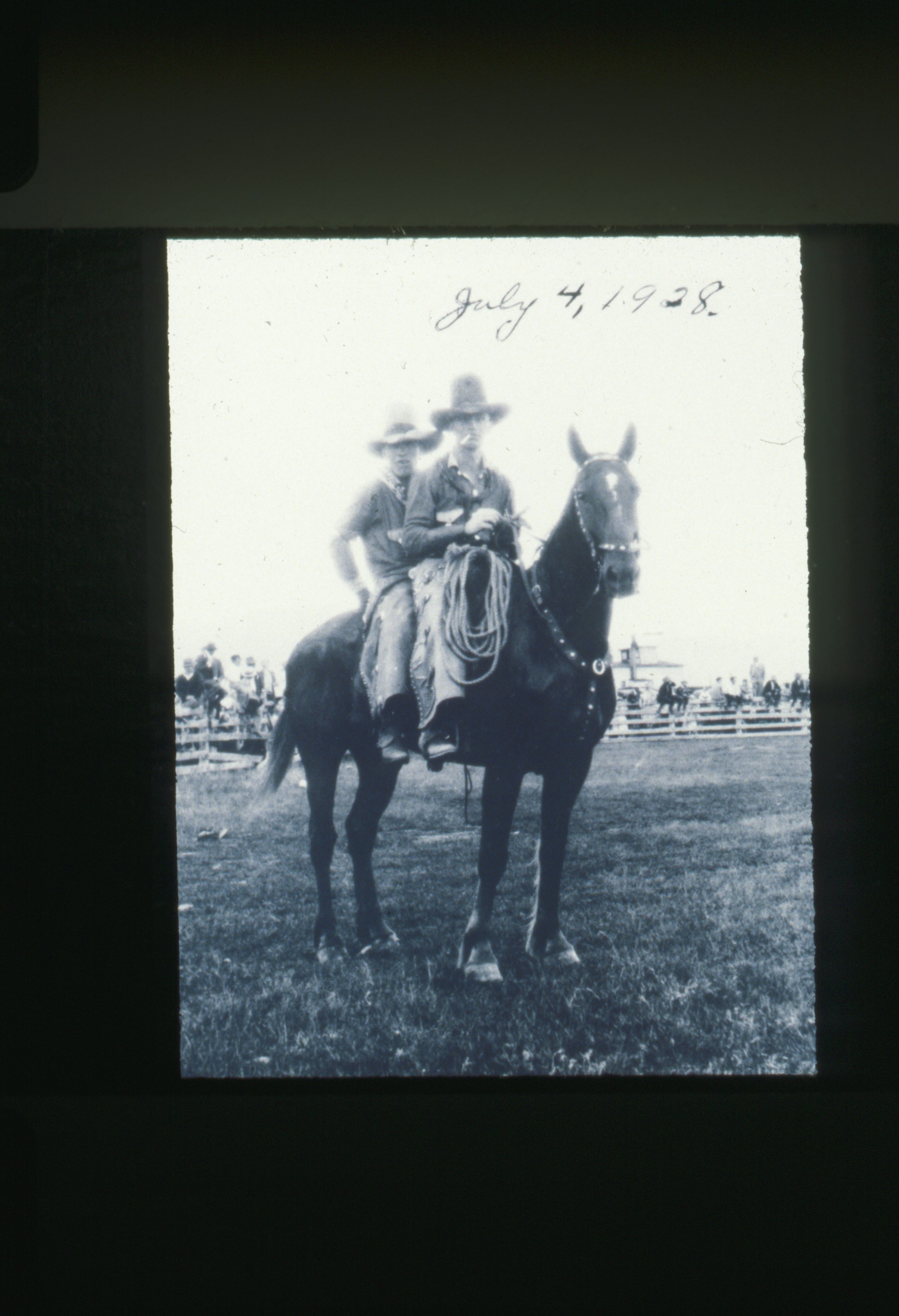 Charlie and Angus Doig at the 4th of July rodeo in White Sulphur ...