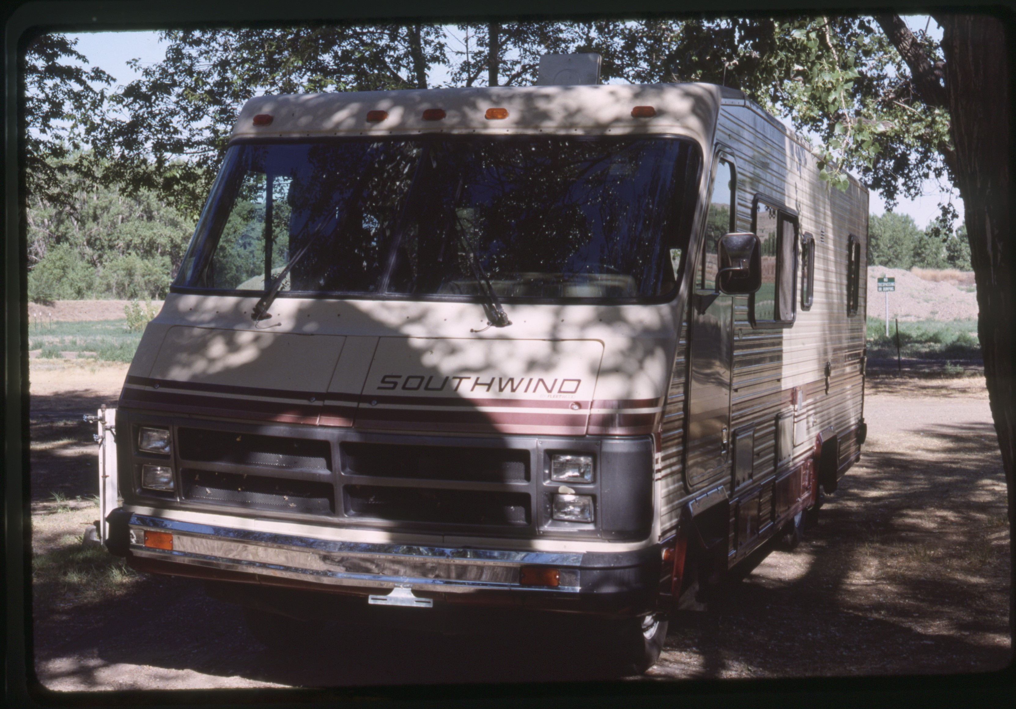 Montana Motorhome - Doig's Southwind motorhome front view