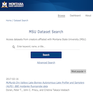 MSU Research Publications - Montana State University (MSU) Library