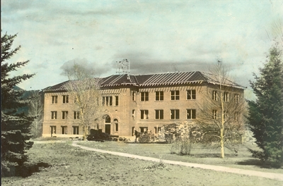 Herrick Hall under construction