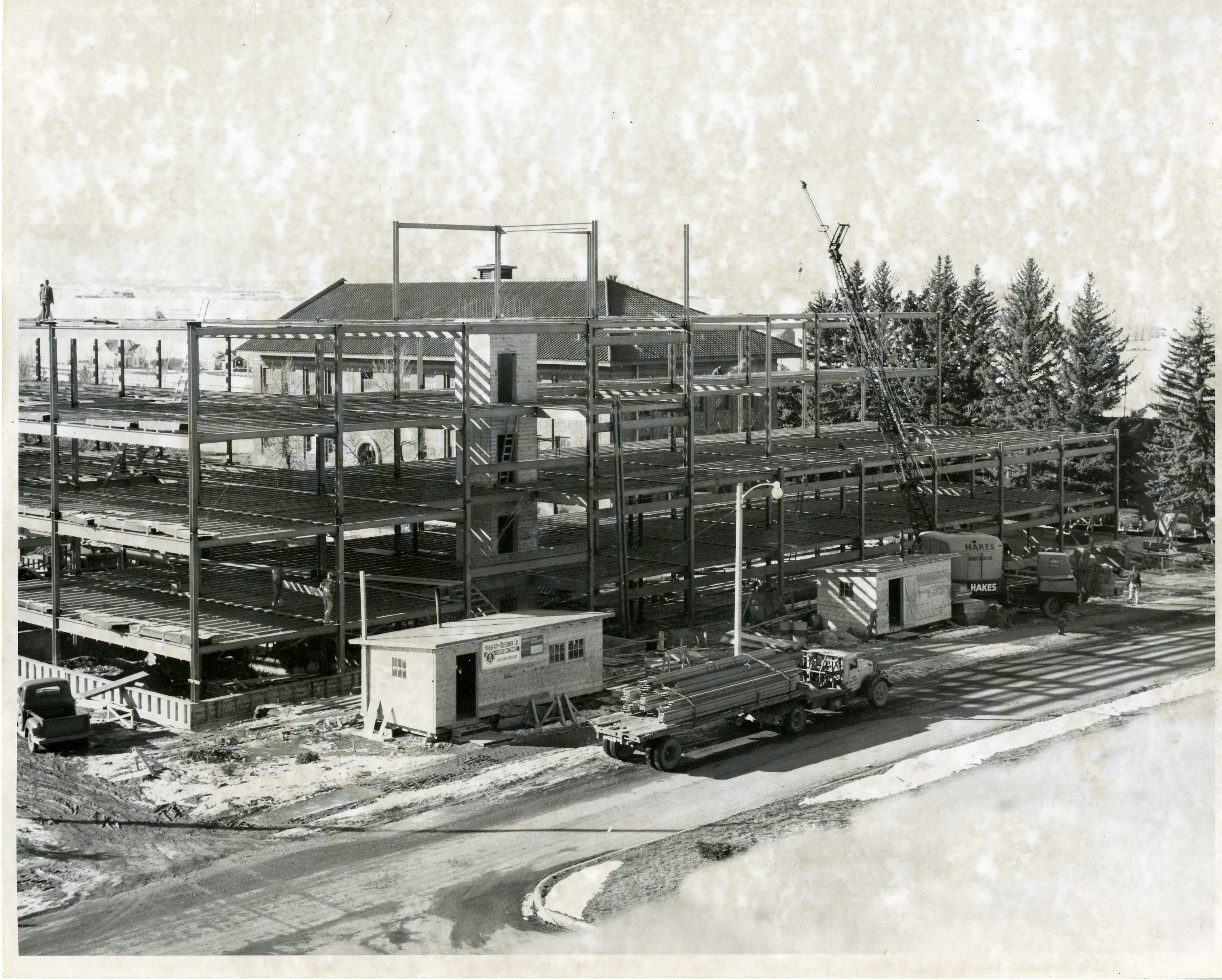 Reid Hall Under Construction