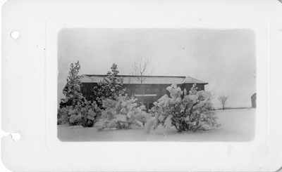 Roberts Hall in Winter