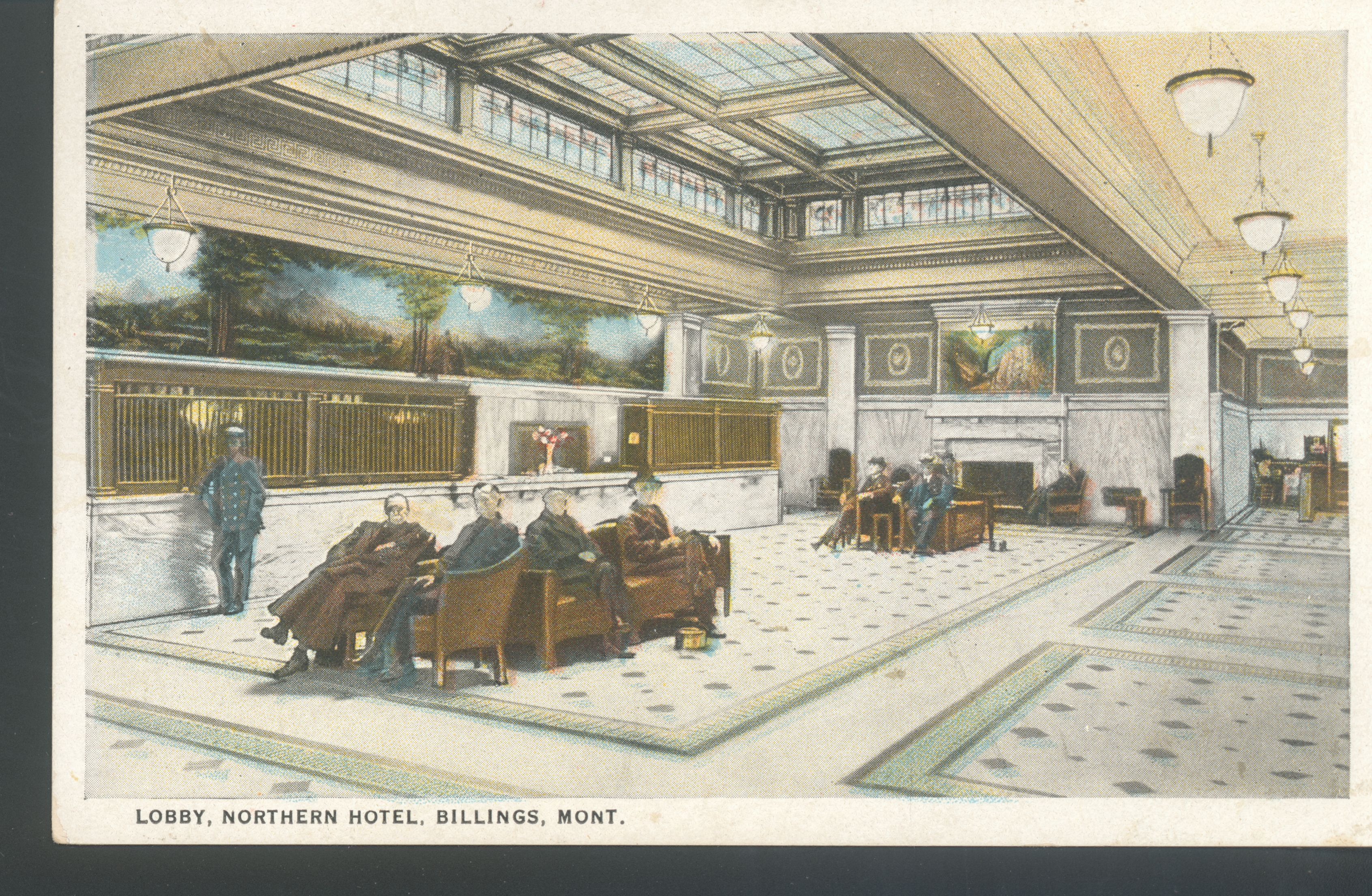 Lobby, Northern Hotel, Billings, Montana