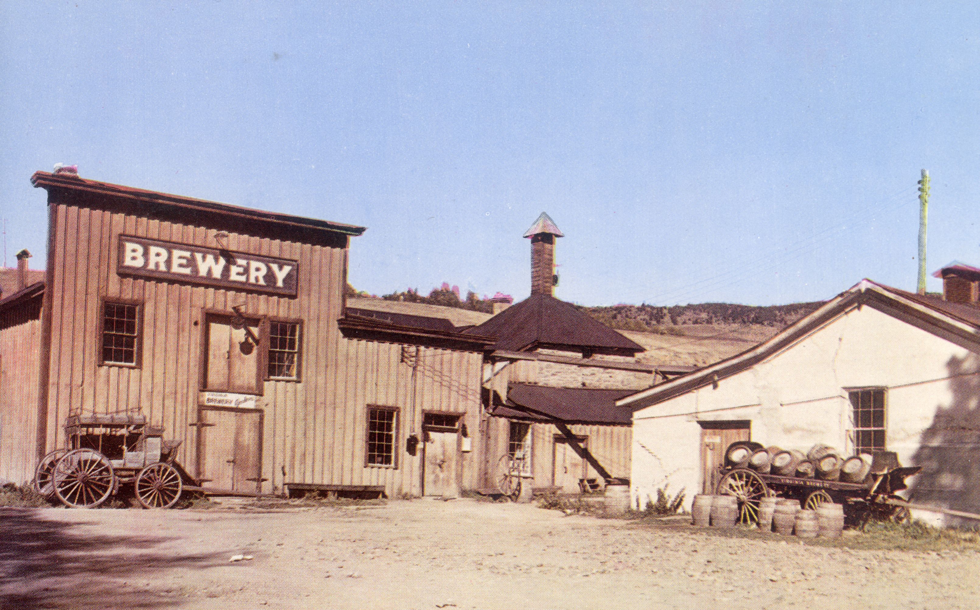 Gilbert Brewery, the oldest brewery in Montana, in Historic Virginia ...