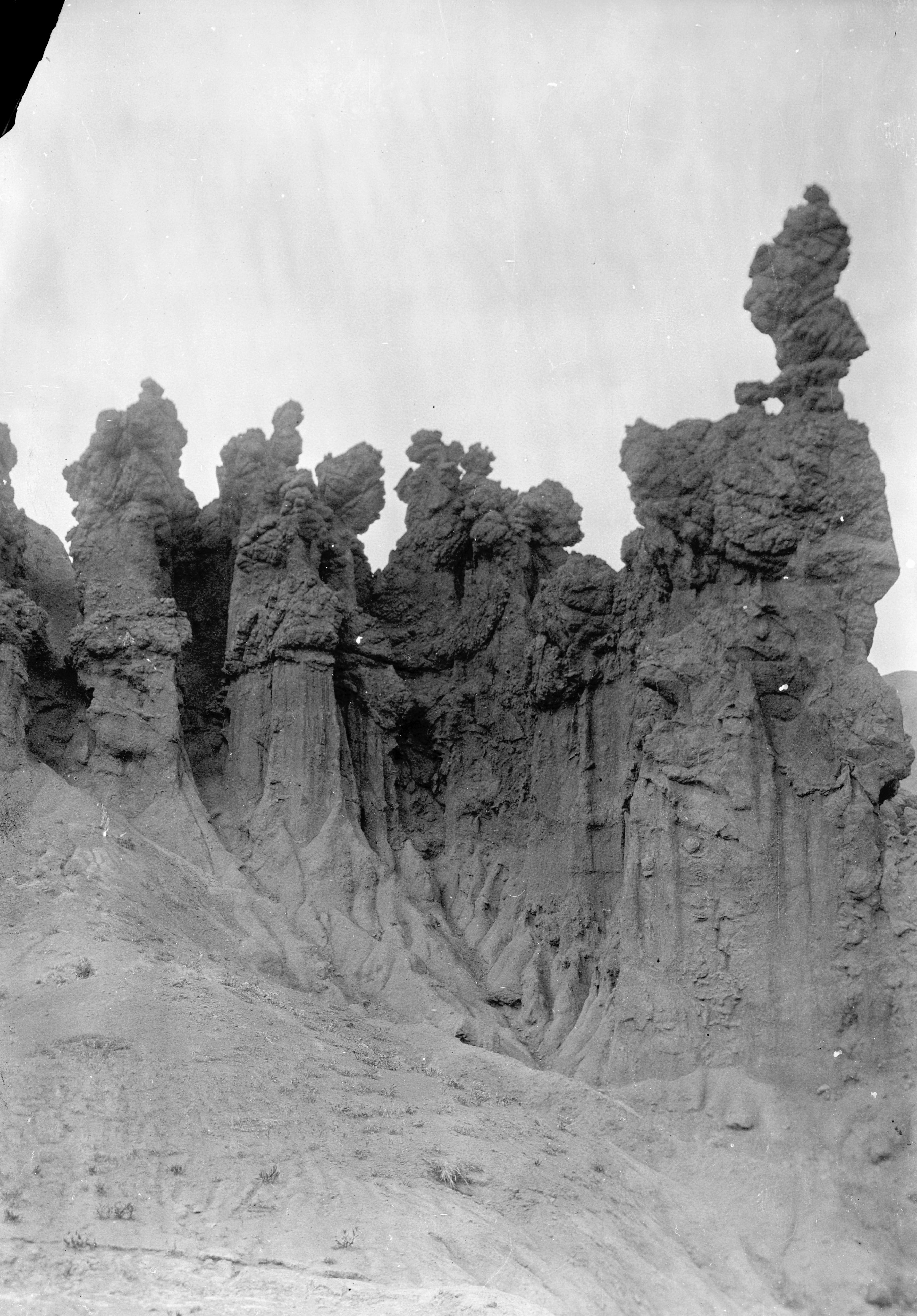 Hoodoo rock formation