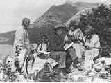 James Willard Schultz and Lone Wolf in 1894